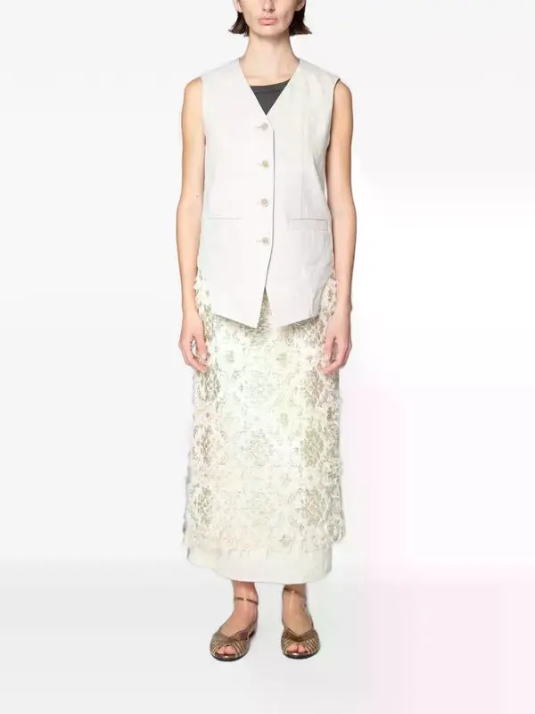 MULLER OF YOSHIOKUBO Button-up Vest