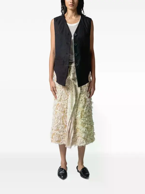 MULLER OF YOSHIOKUBO Button-up Vest