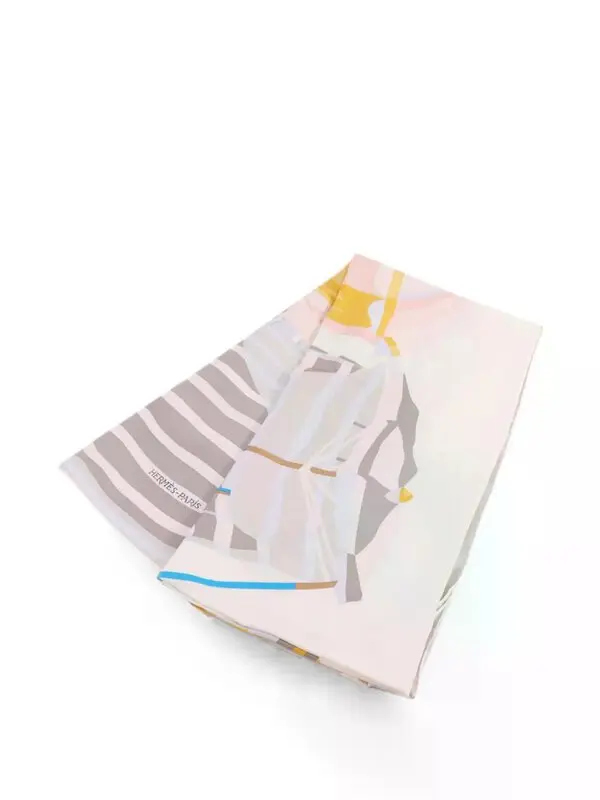 Hermès Beach-print Scarf