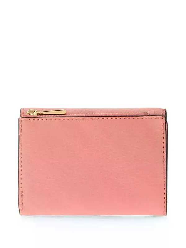 Michael Kors Grained-leather Trifold Wallet
