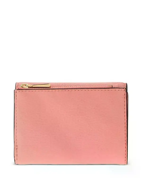 Michael Kors Grained-leather Trifold Wallet