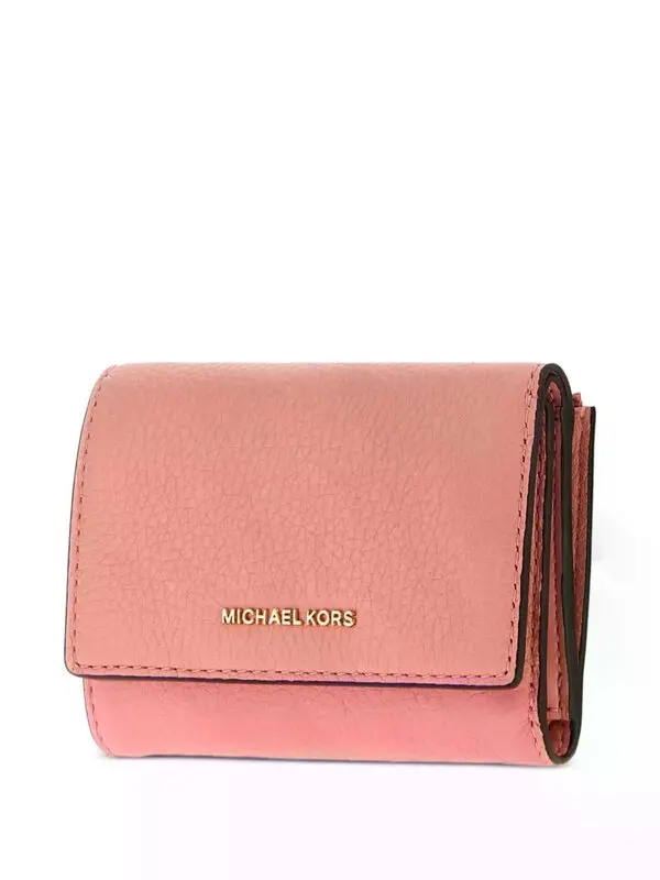 Michael Kors Grained-leather Trifold Wallet