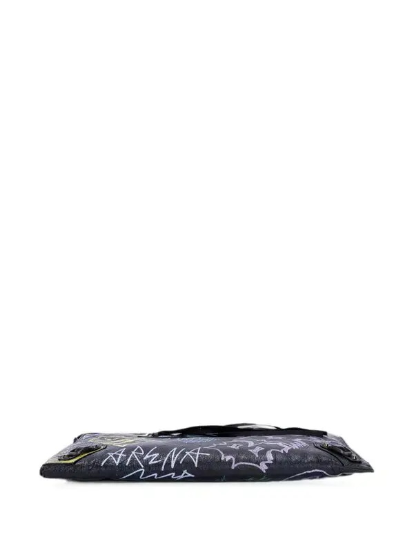 Balenciaga Graffiti Clutch Bag