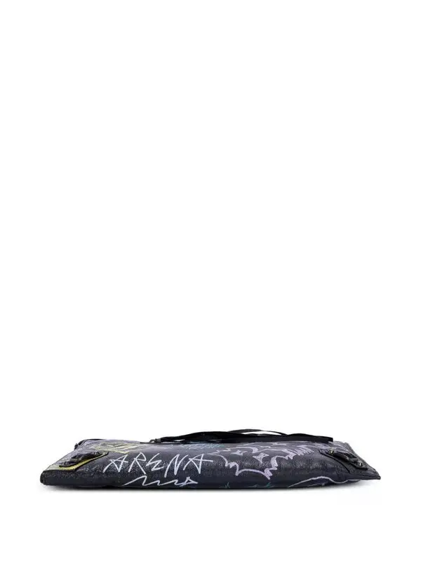 Balenciaga Graffiti Clutch Bag