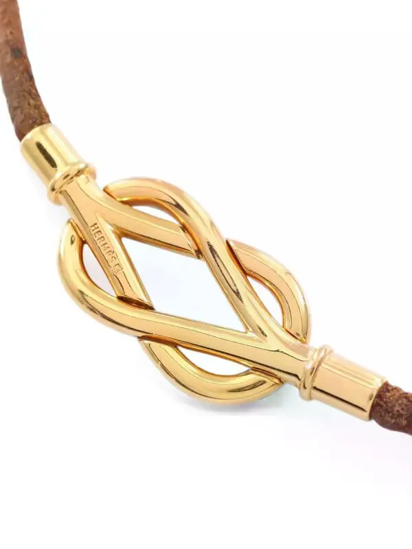 Hermès Atame Leather Choker Necklace