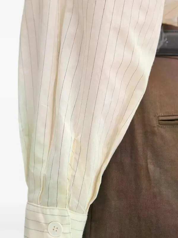 BENETTON Striped Flap-pocket Shirt