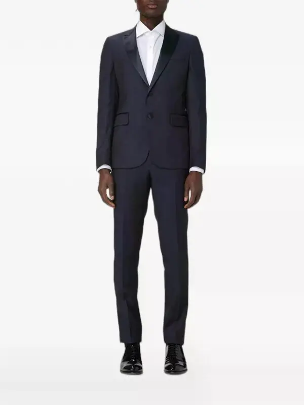 Brian Dales Peak-lapel Wool Suit