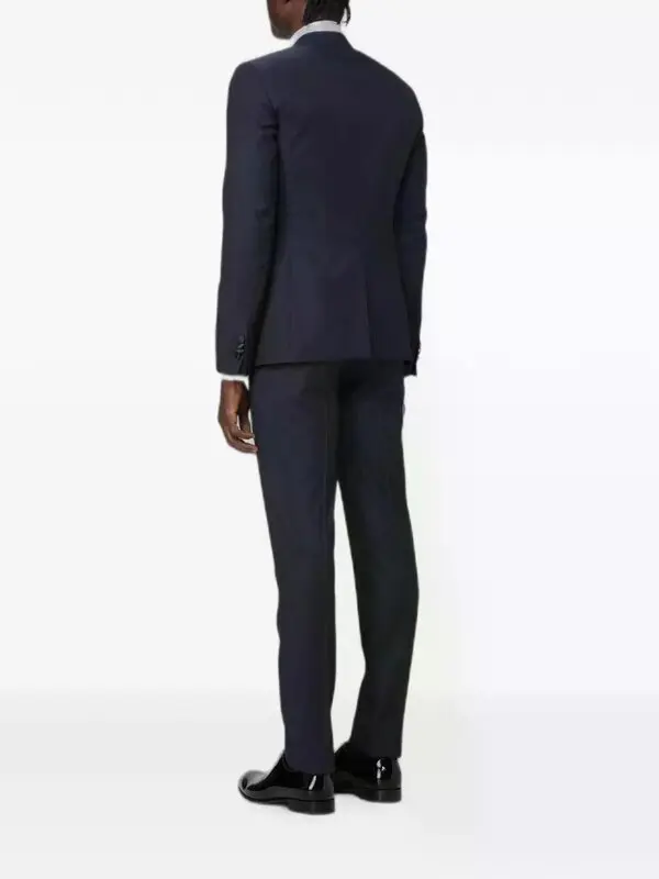 Brian Dales Peak-lapel Wool Suit