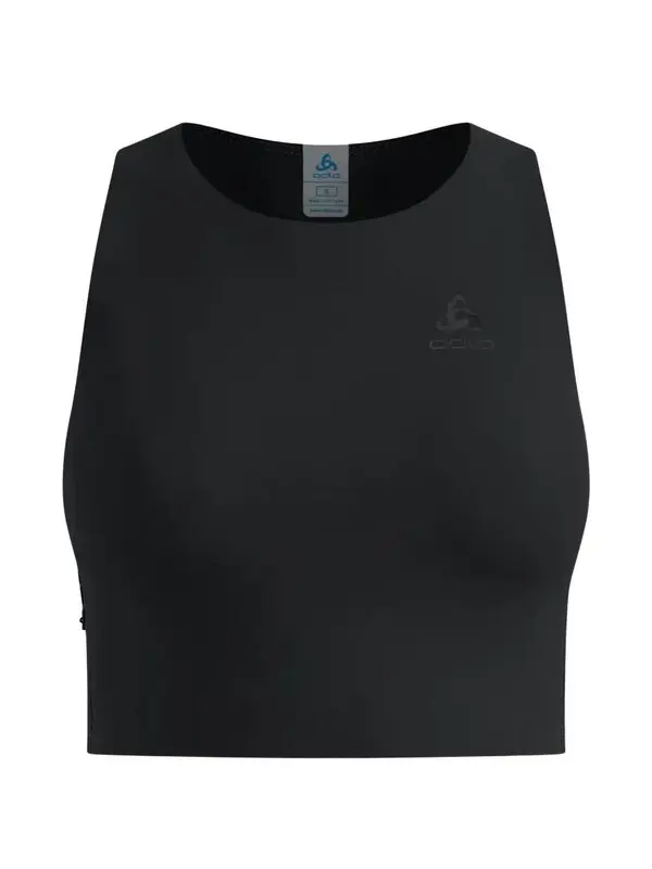 ODLO Logo-print Top - Black