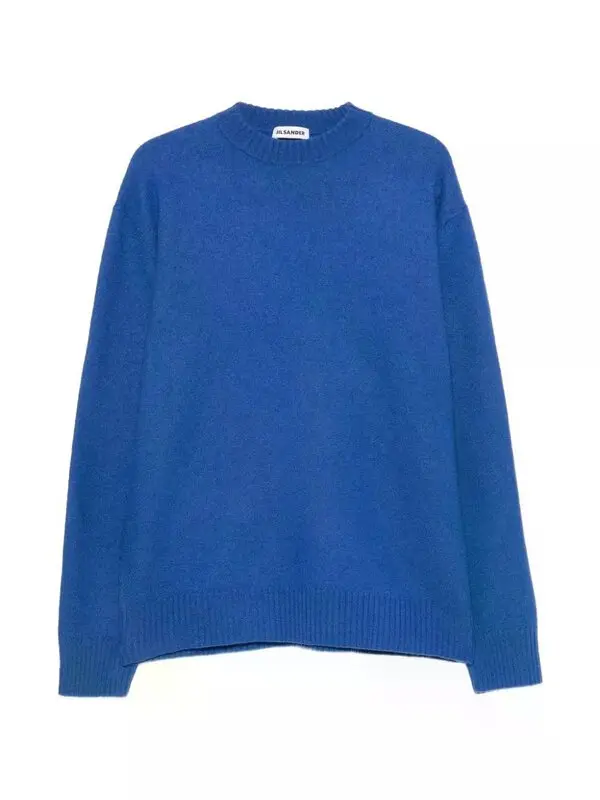 JIL SANDER Ribbed-knit Crew-neck Sweater