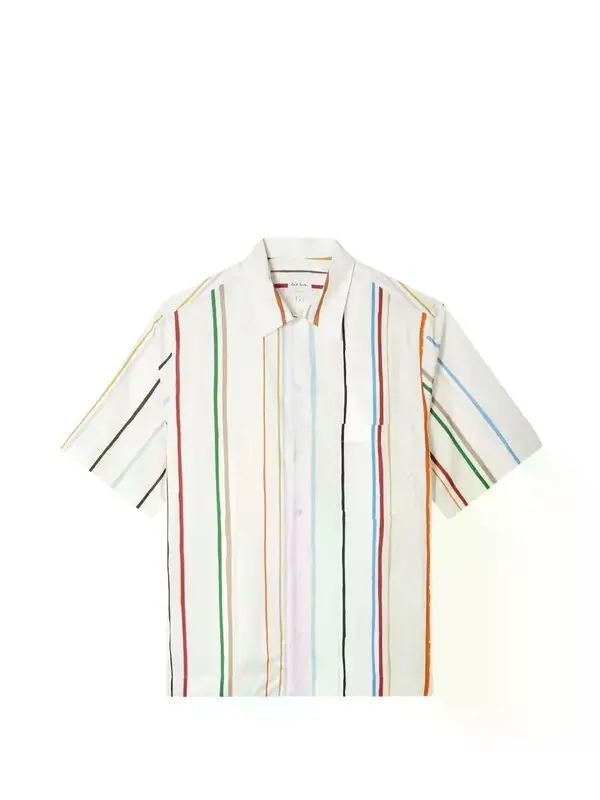 Paul Smith Painted Signature Stripe Short-sleeve Shirt