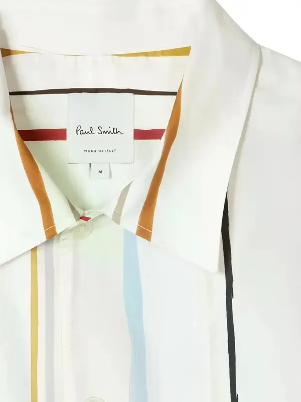 Paul Smith Painted Signature Stripe Short-sleeve Shirt