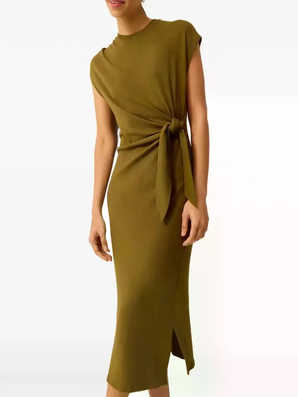 MARIE OLIVER Elowyn Side-tie Midi Dress