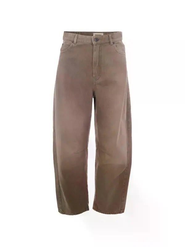 Max Mara Barrel Leg Jeans - Brown