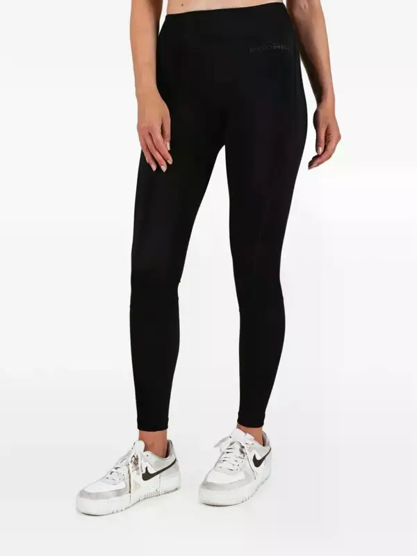 PODHIO Logo-print Leggings - Black