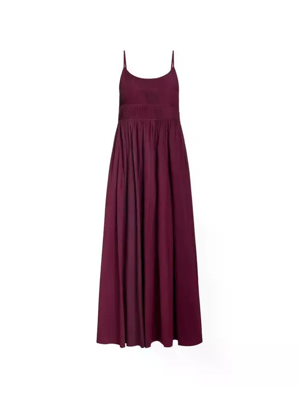 MARIE OLIVER Bailey Pleated-bodice Maxi Dress