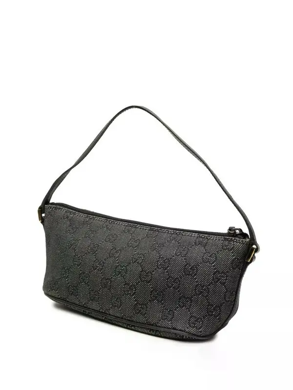Gucci 2016-2026 Gg Denim Boat Shoulder Bag