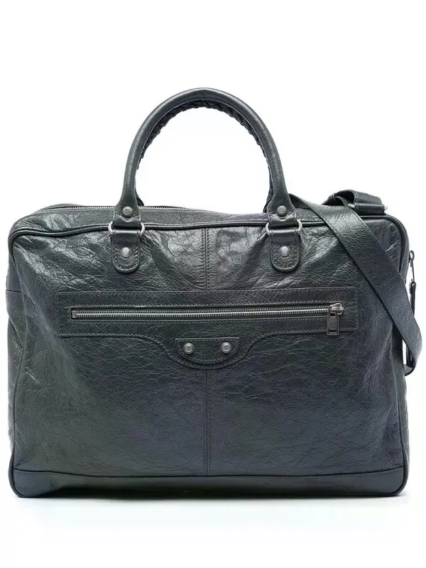 Balenciaga Lambskin Leather Business Bag