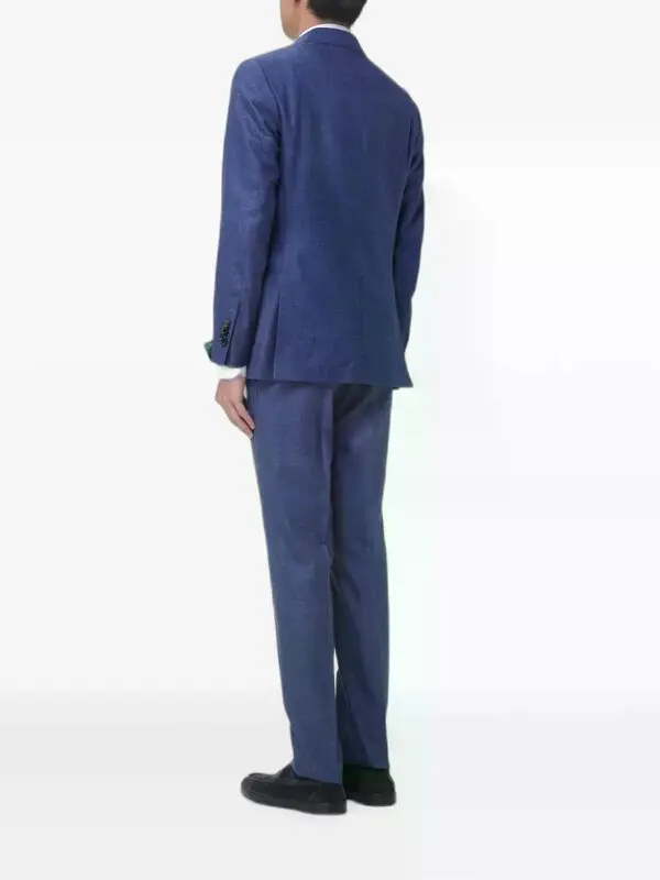LUIGI BORRELLI Single-breasted Wool Suit