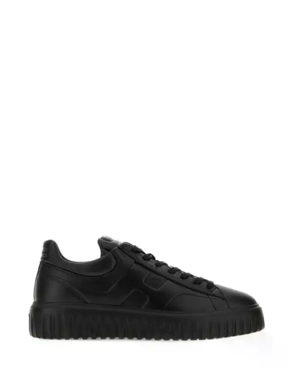 Hogan H-stripes Leather Sneakers