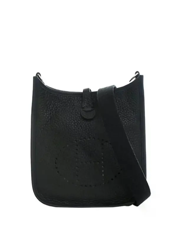 Hermès 2022 Clemence Evelyne 16 Amazone Crossbody Bag - Black