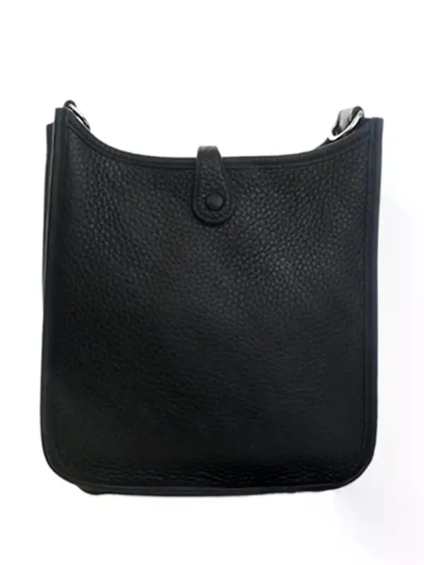 Hermès 2022 Clemence Evelyne 16 Amazone Crossbody Bag - Black