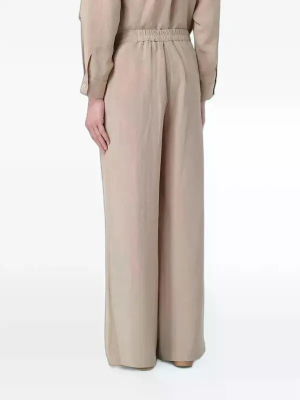 HANITA Embroidered Palazzo Pants