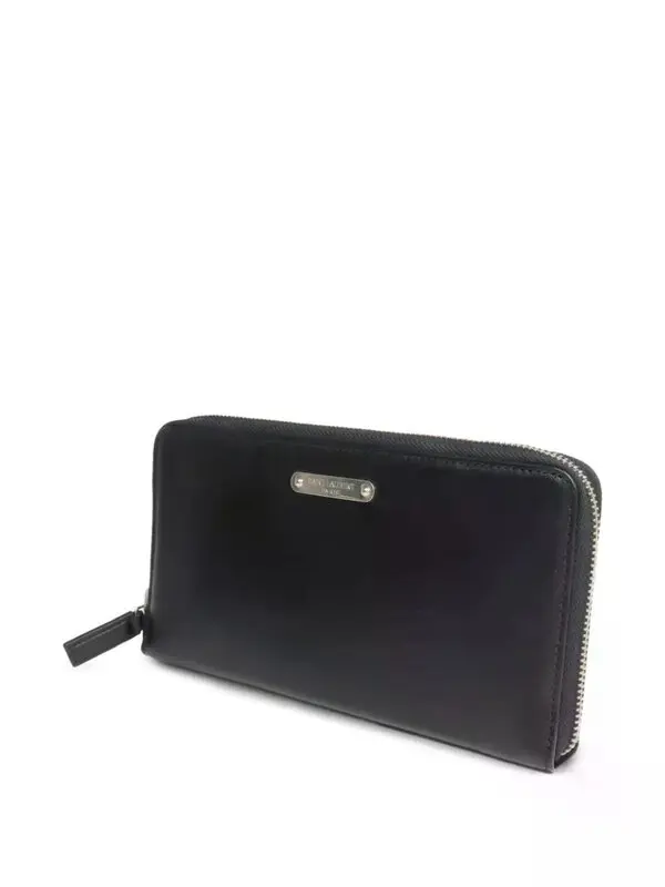 Saint Laurent Leather Long Wallet