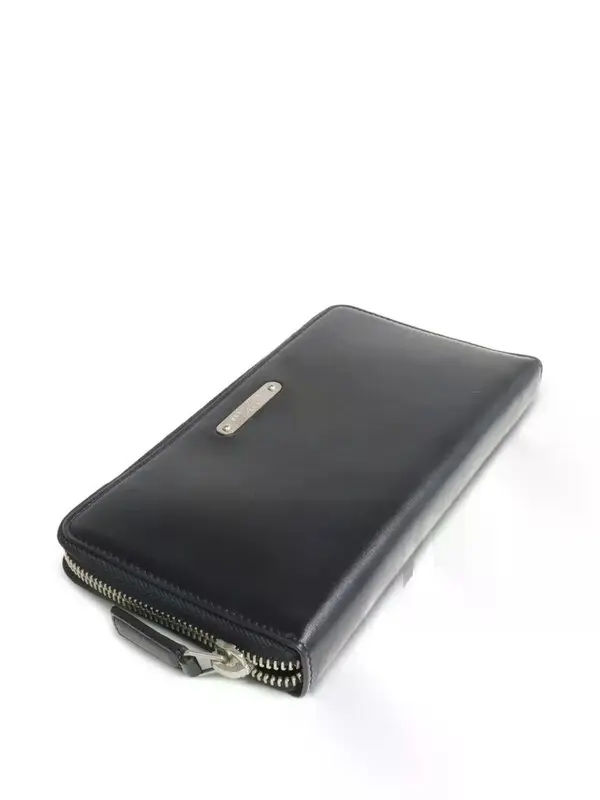Saint Laurent Leather Long Wallet