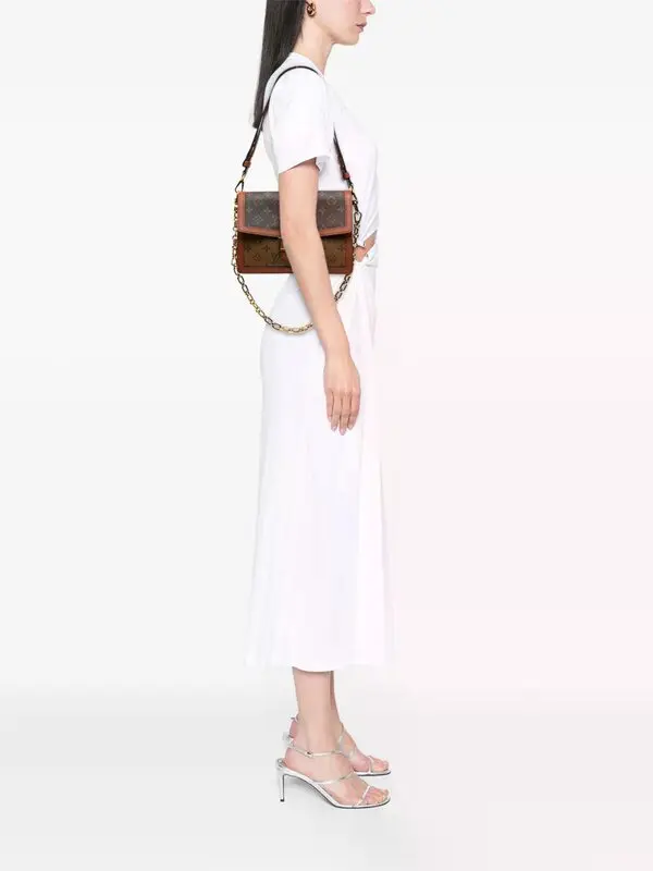 LOUIS VUITTON 2021-2026 Monogram Reverse Dauphine Mm Satchel
