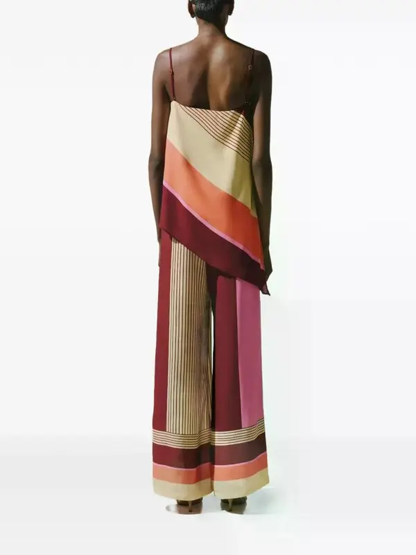 BAOBAB Noa Striped Straight-leg Trousers