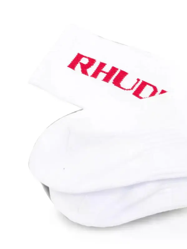 Rhude Filtaro Logo-intarsia Socks