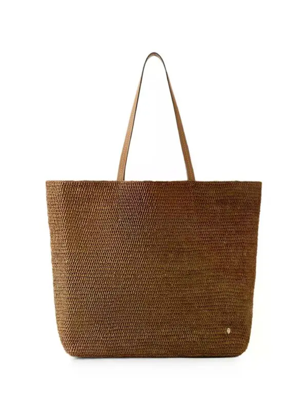 Helen Kaminski Woven Raffia Tote Bag