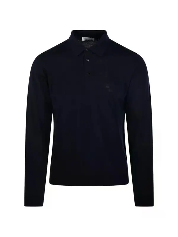 ROBERTO COLLINA Long-sleeve Polo-neck Sweater