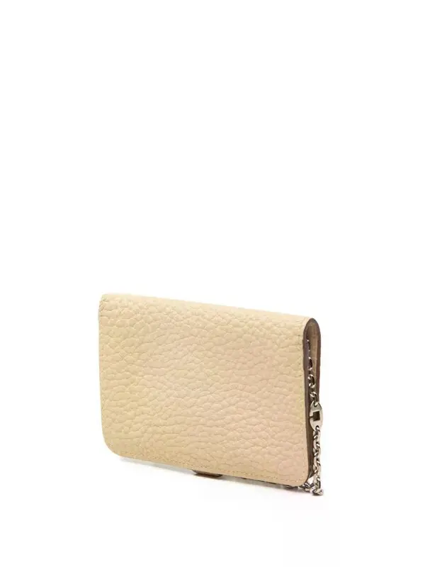 Hermès 2008 Clemence Dogon With Chain Card Holder