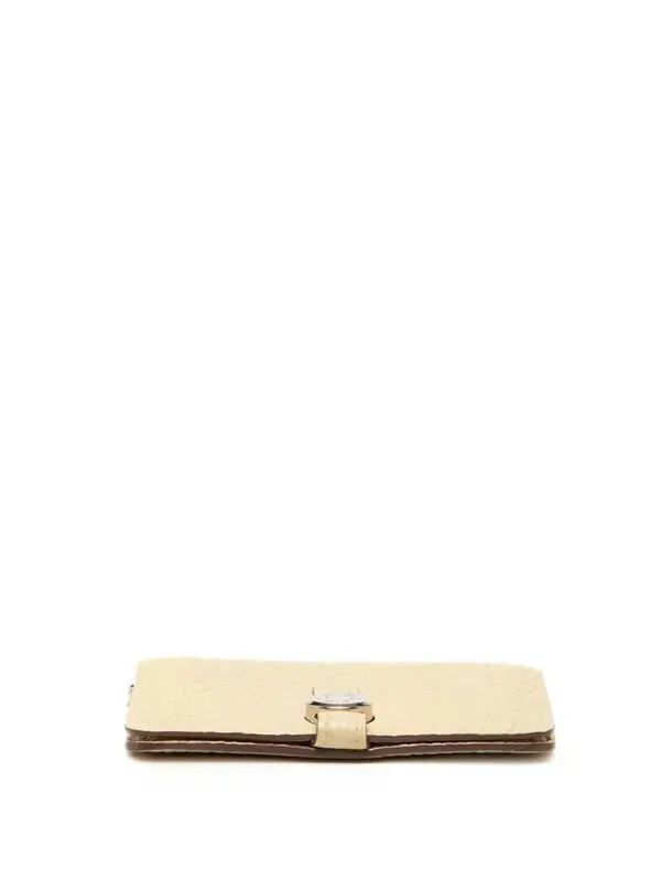 Hermès 2008 Clemence Dogon With Chain Card Holder