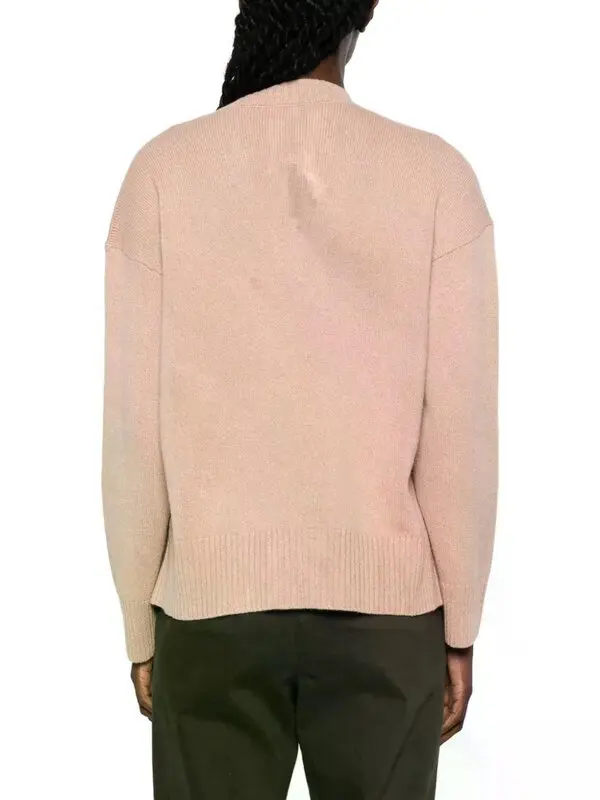 Peserico V-neck Side-slit Sweater