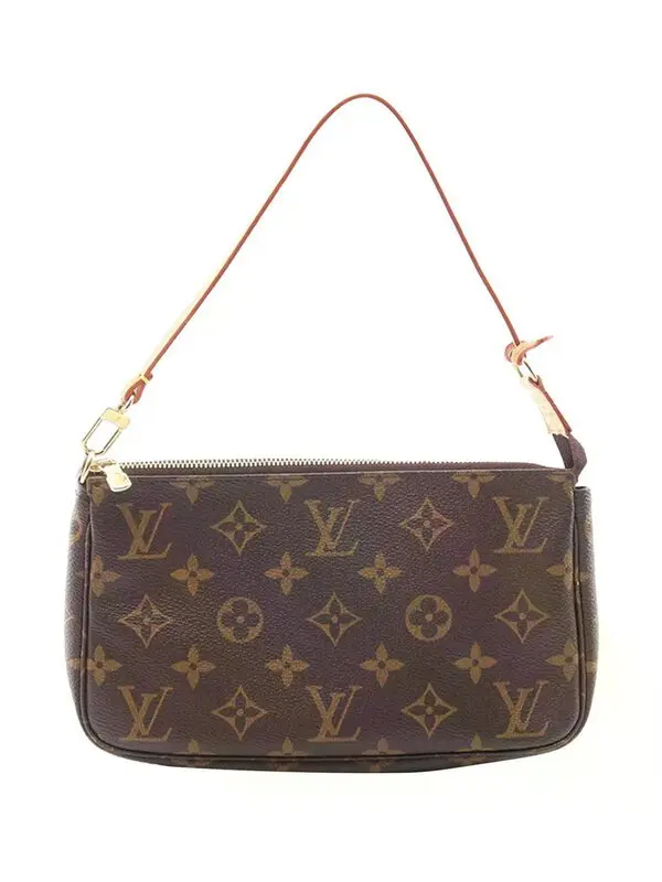 LOUIS VUITTON 2003 Monogram Pochette Accessoires Shoulder Bag