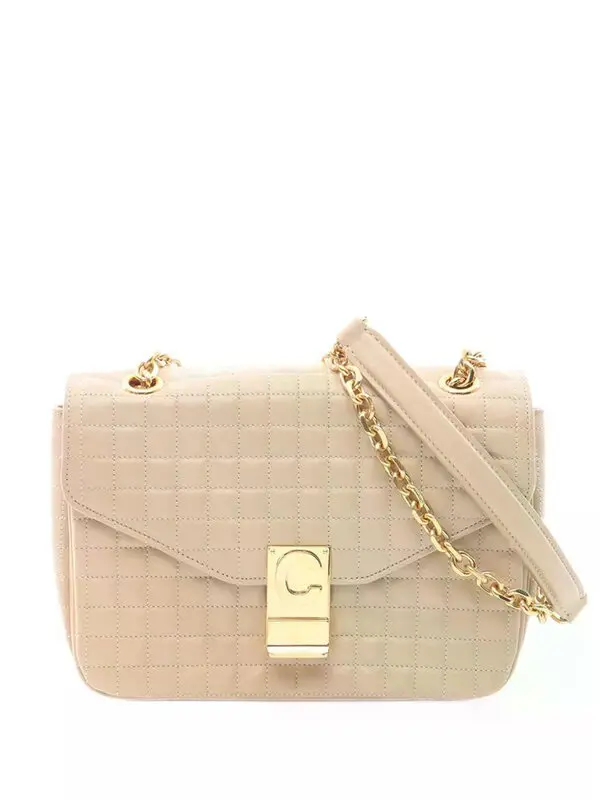 Celine 2000-2026 Medium Quilted C Crossbody Bag