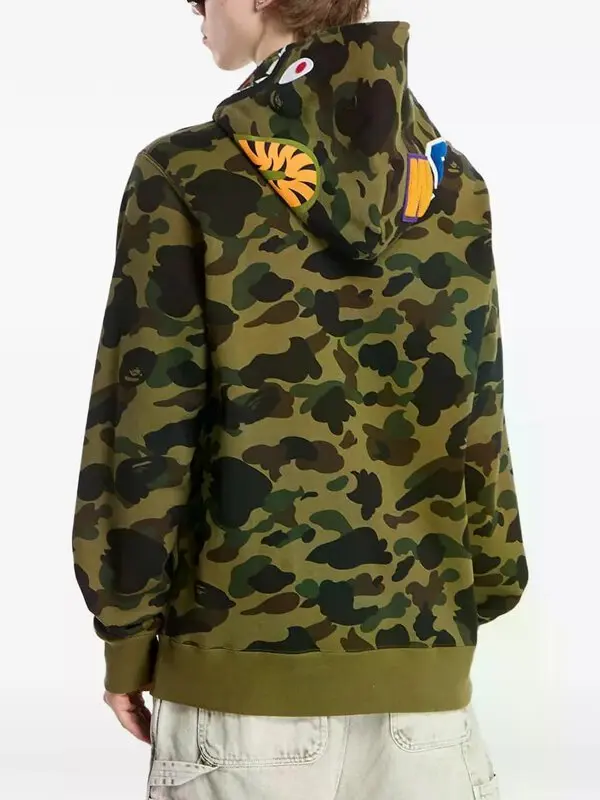 A BATHING APE 1st Camo Shark Hoodie
