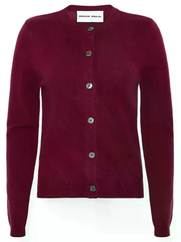 EMERSON RENALDI Crew-neck Cashmere Cardigan