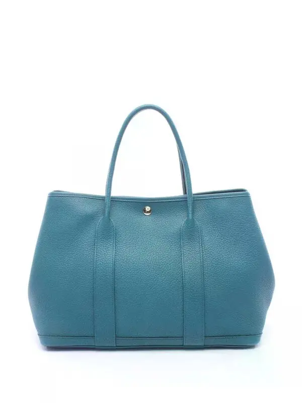 Hermès 2016 Negonda Garden Party 36 Tote Bag - Blue