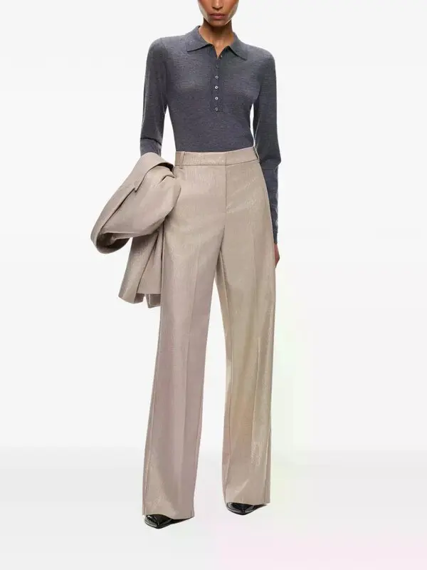 Pinko Fine-knit Long-sleeve Bodysuit