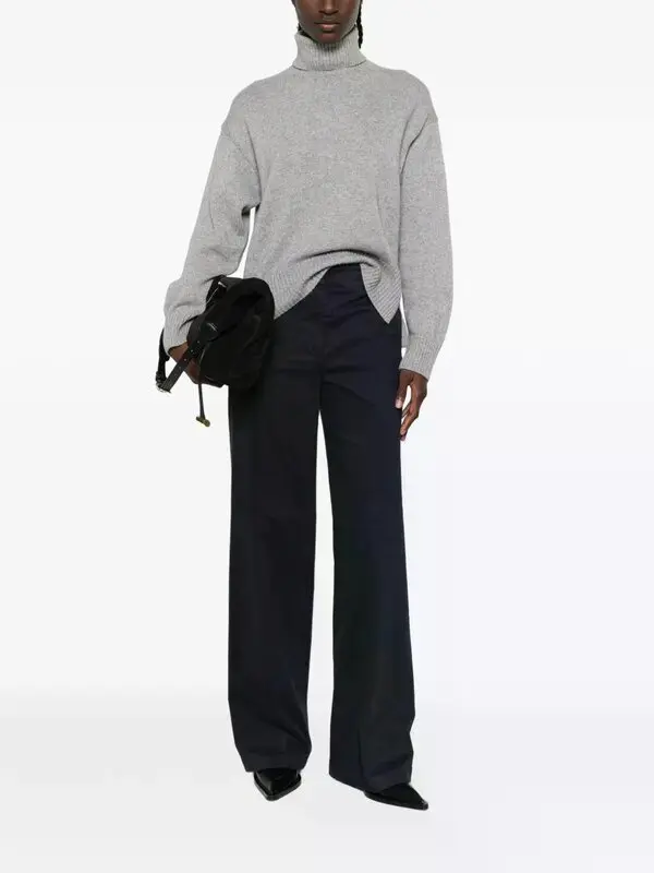 Peserico Wide-leg Tailored Trousers - Blue