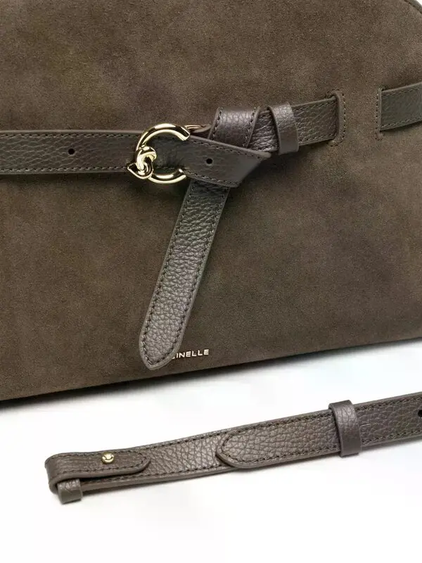 COCCINELLE Suede Shoulder Bag