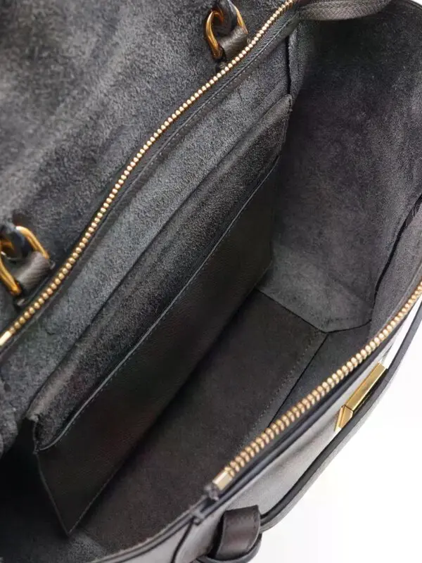 Celine Micro Grained Calfskin Belt Bag Satchel - Grey