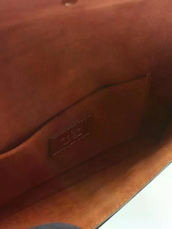 LOUIS VUITTON 2021-2026 Monogram Padlock On Strap Satchel