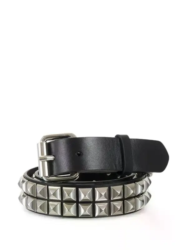 Supreme Studded Leather Belt - Black
