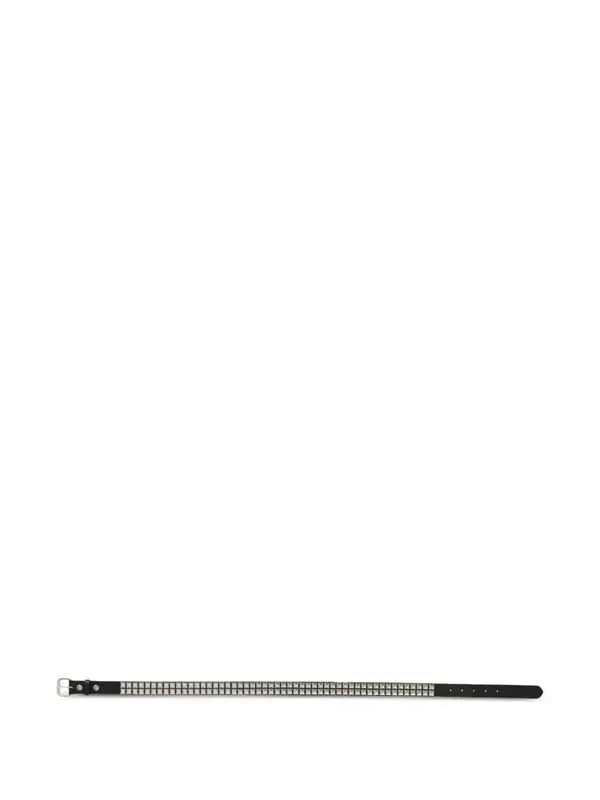 Supreme Studded Leather Belt - Black