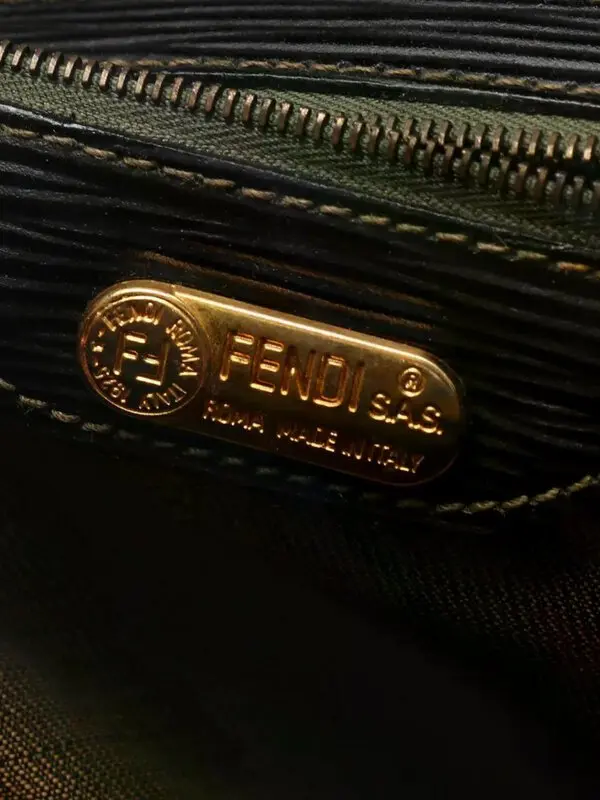 Fendi 20th Century Zucca Canvas Satchel